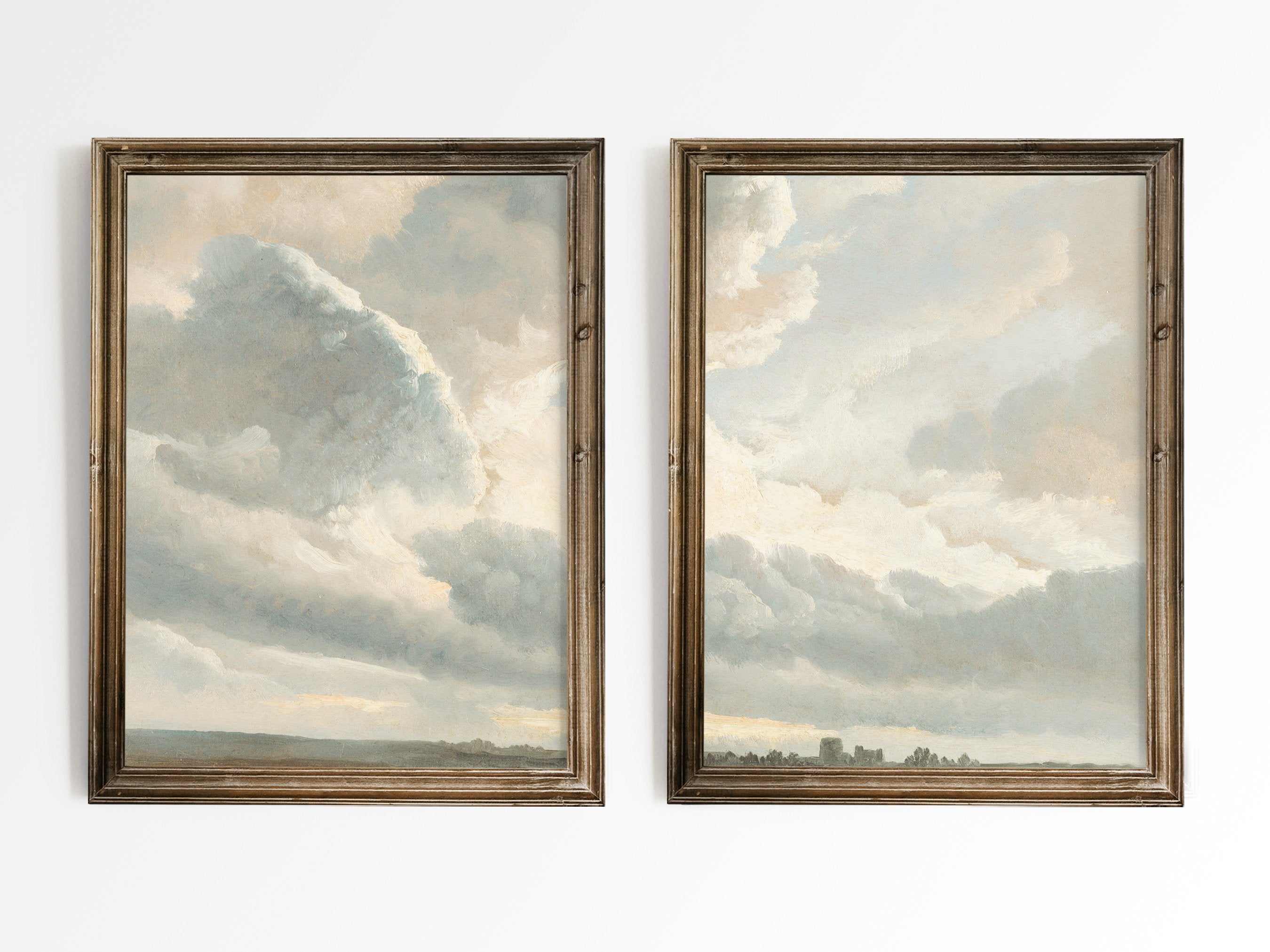 Cloud Study Split – Heirloom Print Shop