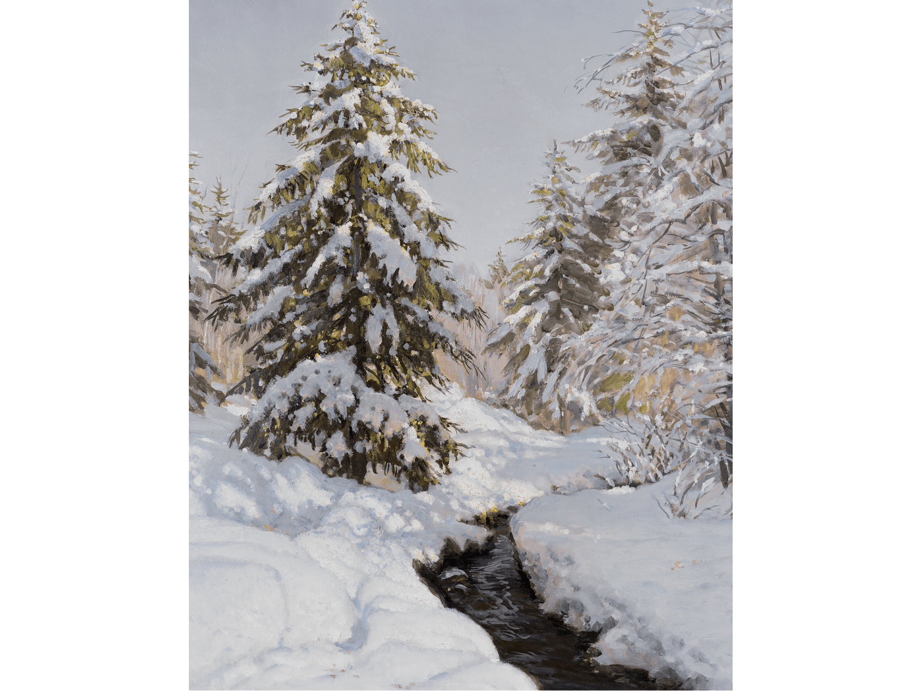 Snow Scene – Heirloom Print Shop